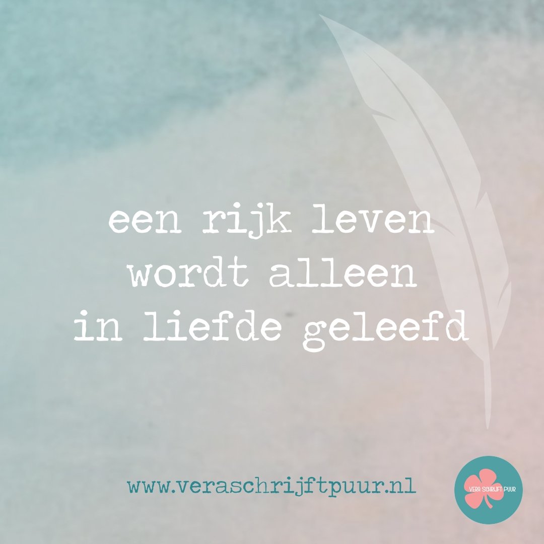 Rijk – Vera Schrijft Puur